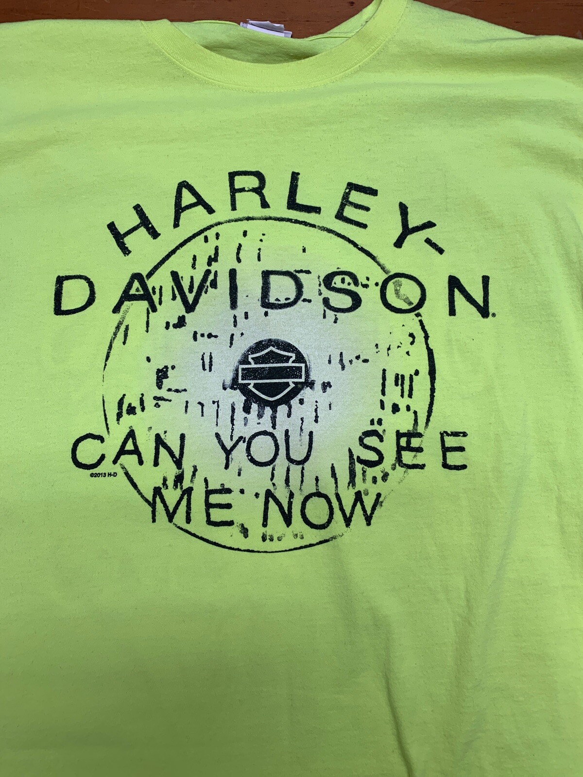 Harley Davidson Outer Banks NC Neon Green Yellow Can … - Gem