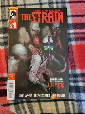 The Strain Issue 1 Dark Horse Comics 1 For 1 $1 Reprint Guillermo Del ...