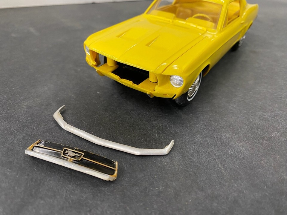 B12 AMT 1967 Ford Mustang Fastback Promo friction Vintage 1/25 McM | eBay
