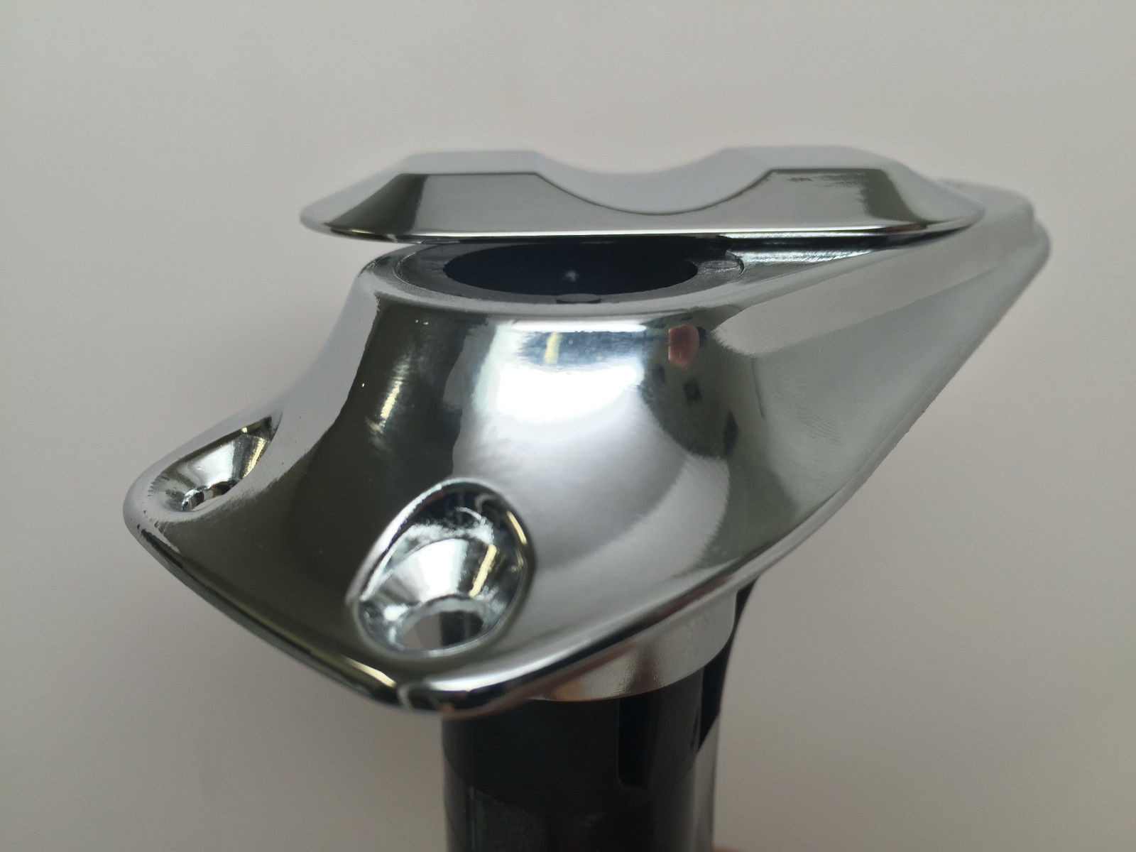 Marine Boat 2-Prong Chrome Zamack Stern Pole Light Base Sliding Socket ...