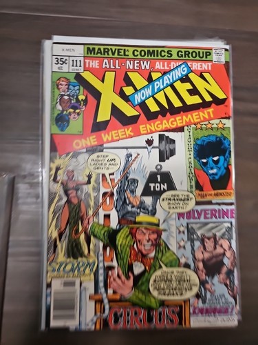 Uncanny X-Men 111 Marvel 1978 FN Wolverine Colossus Storm 1st Mesmero ...