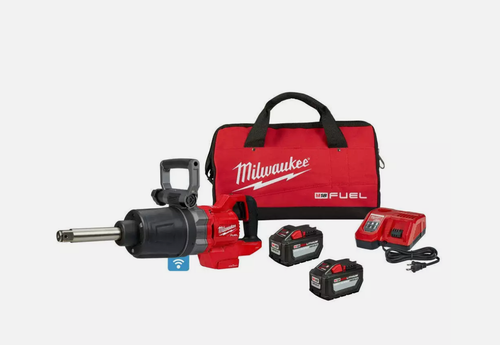 Milwaukee 2869 22HD M18 FUEL 18V 1" D Handle Anvil High Torque Impact ...