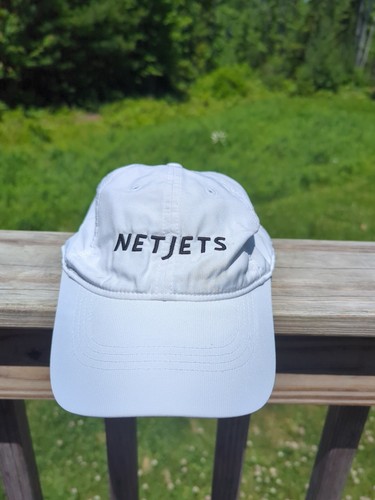 Netjets Hat Cap White Nike Legacy91 Dri-fit Adjustable Golf Dad | eBay