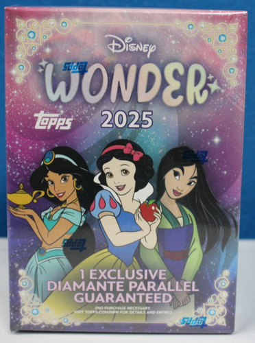 2025 TOPPS DISNEY WONDER Value/Blaster BOX 42 Cards Brand New Sealed ...