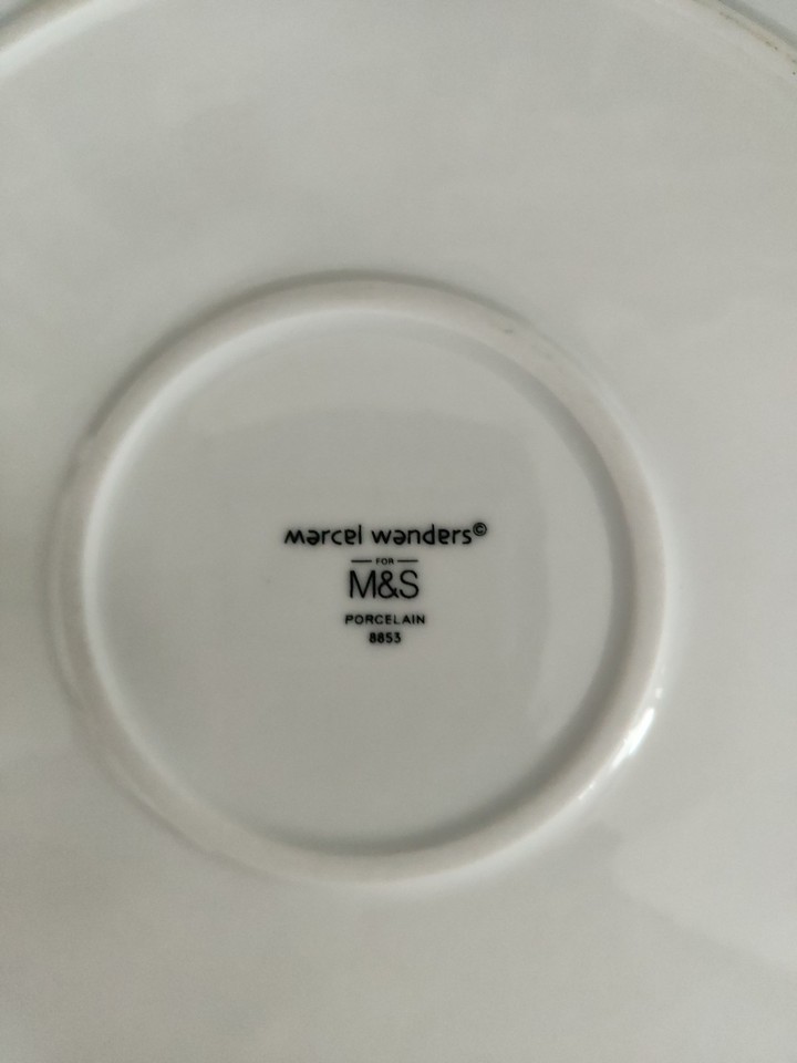 RARE Marks & Spencer MARCEL WANDERS CERAMIC WHITE MOUSE CHEESE DOME ...