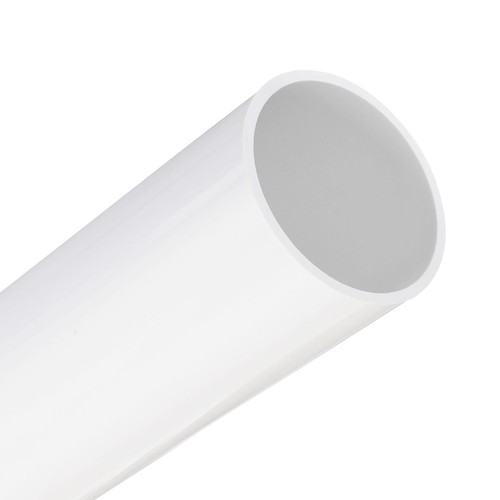 81.4mm ID 90mm OD 350mm Rigid Round Pipe White High Impact for Crafts ...