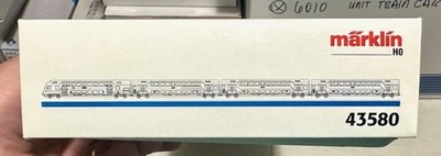 Marklin HO 43540 Double Decker OBB City Shuffle Commuter car train set ...