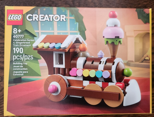 New Sealed Lego 40777 Celebration Series 4 Gingerbread Train Ornament ...