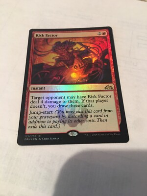 Risk Factor - Foil - Prerelease Promo x1 Magic the Gathering 1x ...