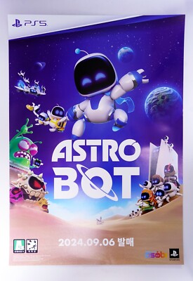 Astro Bot - A2 promo poster KOREA (42.25cm x 59.5cm) Korean - PS5 ...
