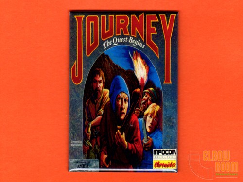 Journey box art 2x3" fridge/locker magnet Infocom game adventure | eBay