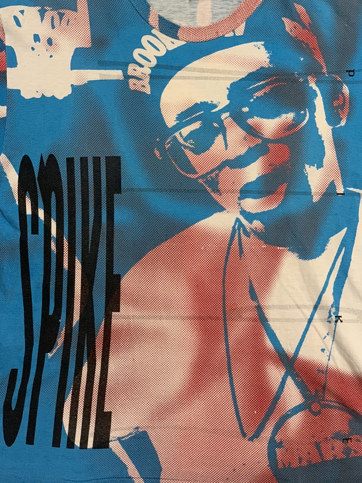 Vintage Nike Spike Lee Mars Blackmon Shirt Medium AOP Space Jam Jordan ...