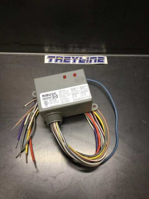 OPENBOX Functional Devices RIBU2C Enclosed Pilot Relay 10 Amp 2 SPDT ...