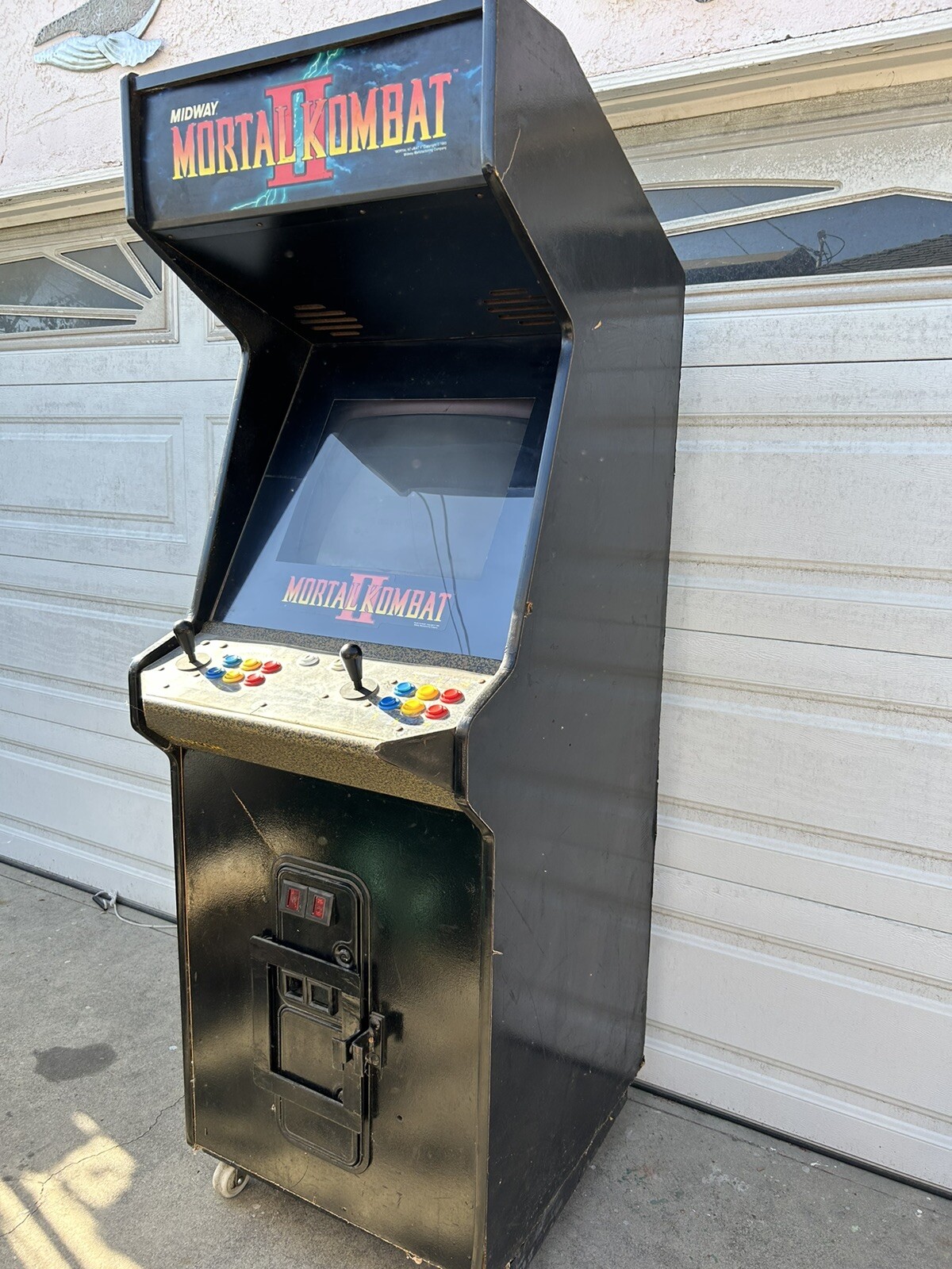 MORTAL KOMBAT II ARCADE MACHINE by MIDWAY 1993 | eBay