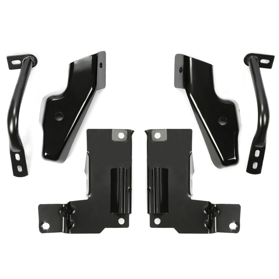 For Chevrolet Silverado 1999-2007 Front Bumper Mounting Brackets Powder ...