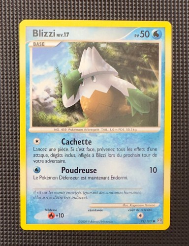 Blizzi niv17 PV50 Carte Pokémon - Excellent état | eBay