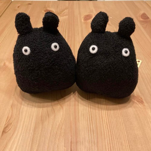 Ghibli Museum Limited Ghost Totoro Plush Mascot Set of 2 My Neighbor ...