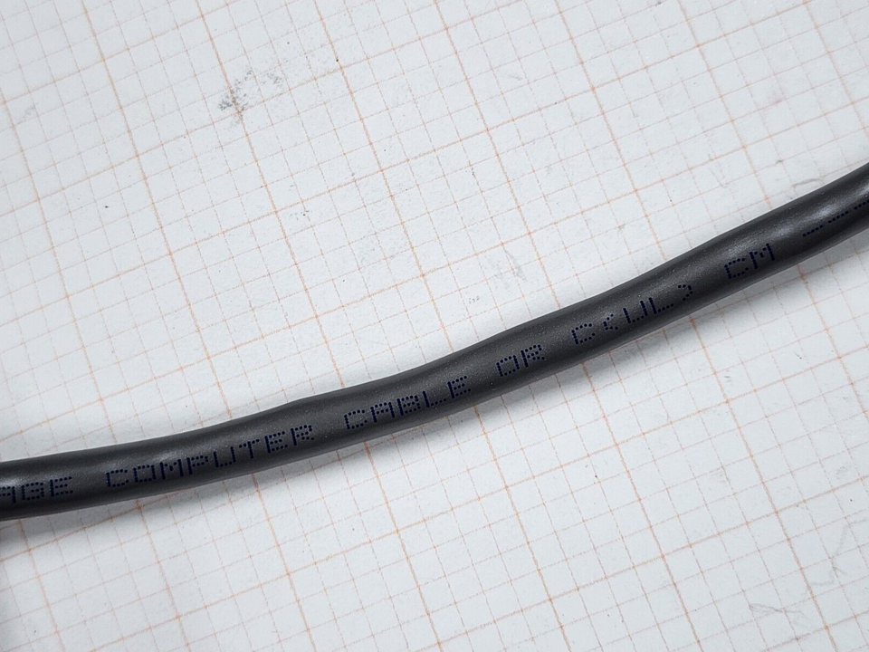 Belden 9841 24/1P RS485 120 Ohm Low Cap Multi-Shielded Computer Cable ...