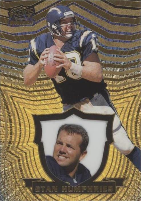 1997 Pacific Invincible - Stan Humphries #124 for sale online | eBay