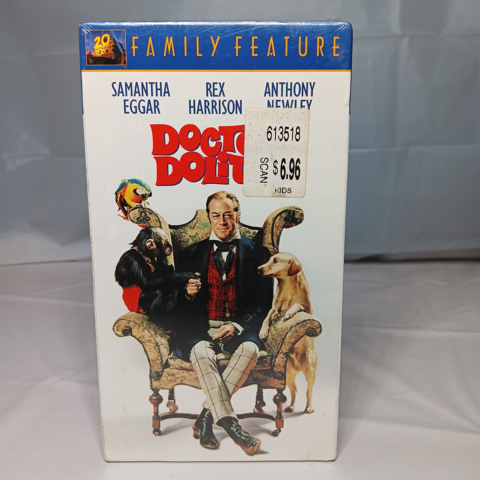 Original Classic Doctor Dolittle VHS NEW Sealed Rex Harrison Family ...