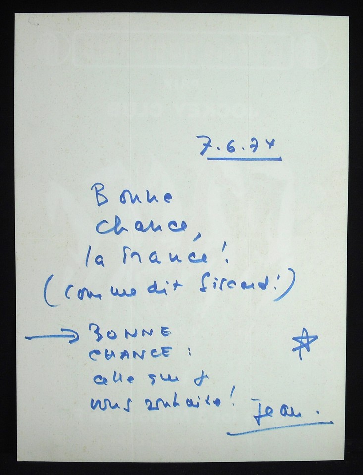 Poster National Lottery Horse Racing Jockey Club VILLEMOT BERNARD 1974 ...