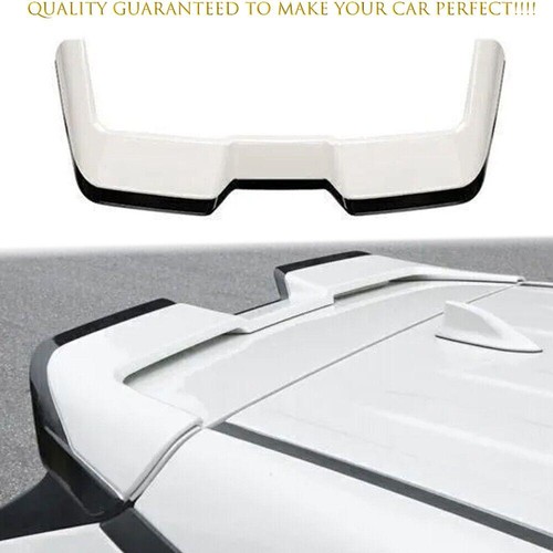 White Rear Spoiler Wing Trail Fits for RAV-4 RAV4 2019-2025 Trunk Lip ...
