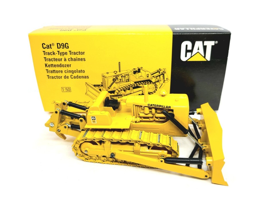 Caterpillar Cat D9G Dozer Ripper Metal Tracks Conrad 1:50 Scale Model ...