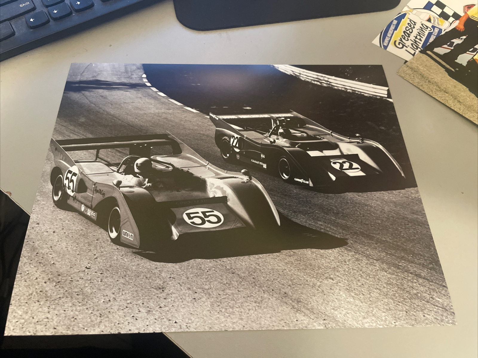 1972 Road America Can Am Racing 8x10 Photo Francois Cevert Roger McCaig ...