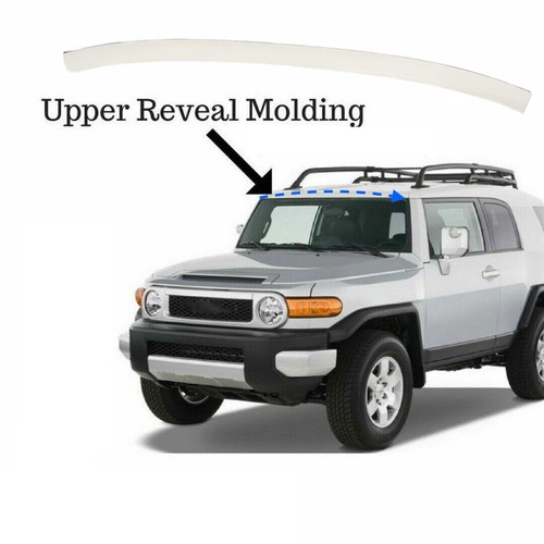 For 2007-2014 4.0L Toyota FJ Cruiser White Upper Top Windshield Reveal ...