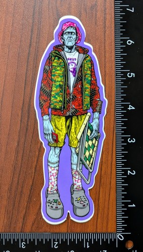 VTG StrangeLove Skateboards Hypebeast Frankenstein Lg Sticker Logo ...