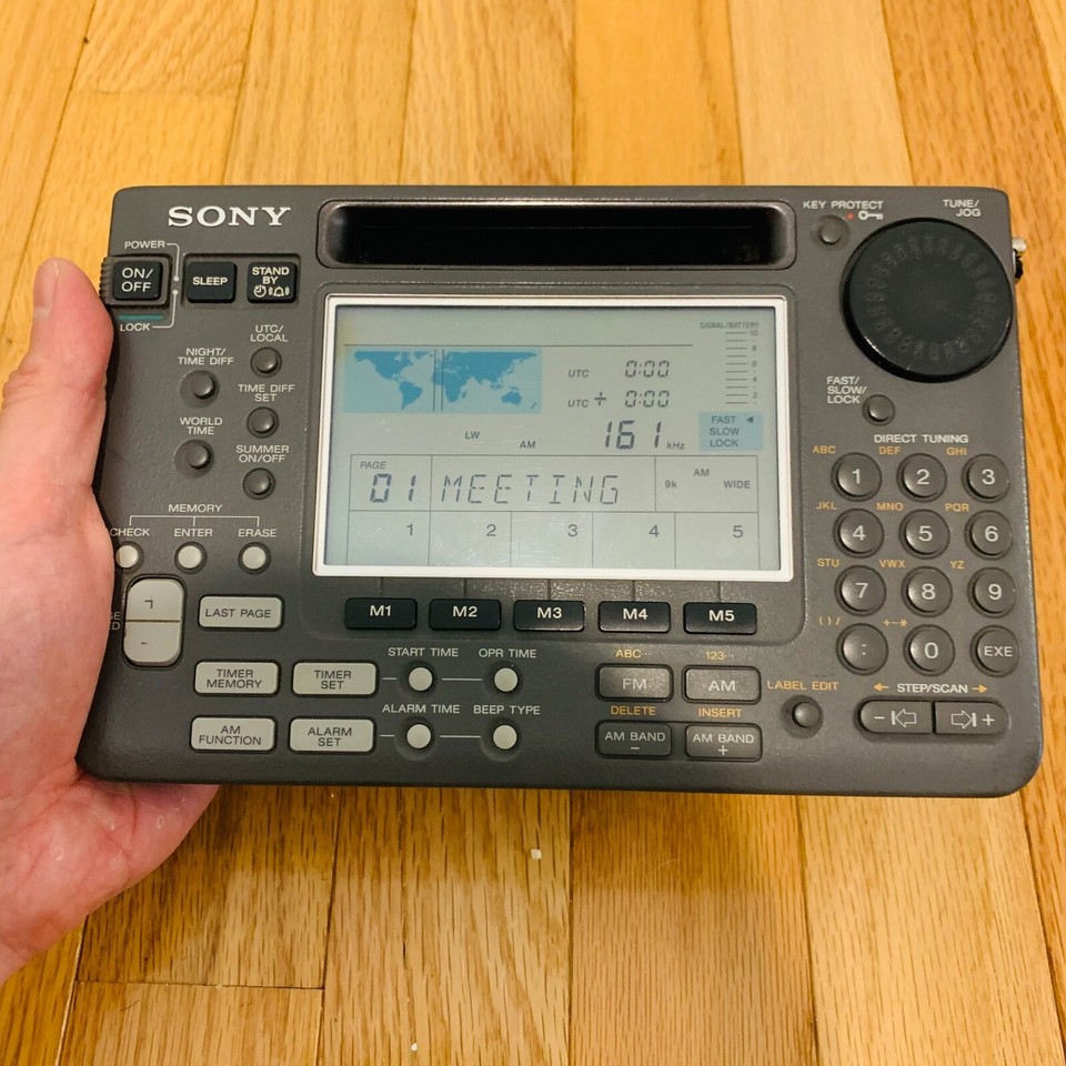 Sony ICF-SW55 World Band and Short Wave Receiver Radio | eBay