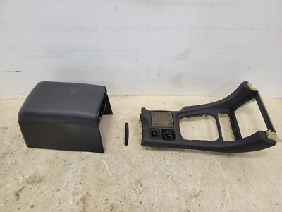 1991-96 3000GT Stealth Center Console Assembly Charcoal Gray | eBay