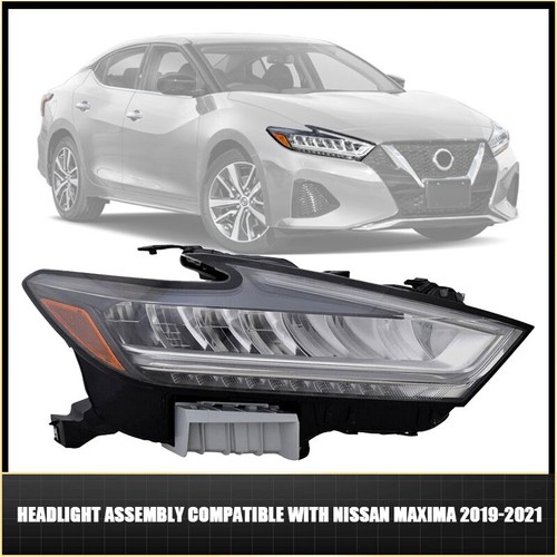 For Nissan Maxima 2019 2020 2021 LED Headlight Assembly Right Passenger ...