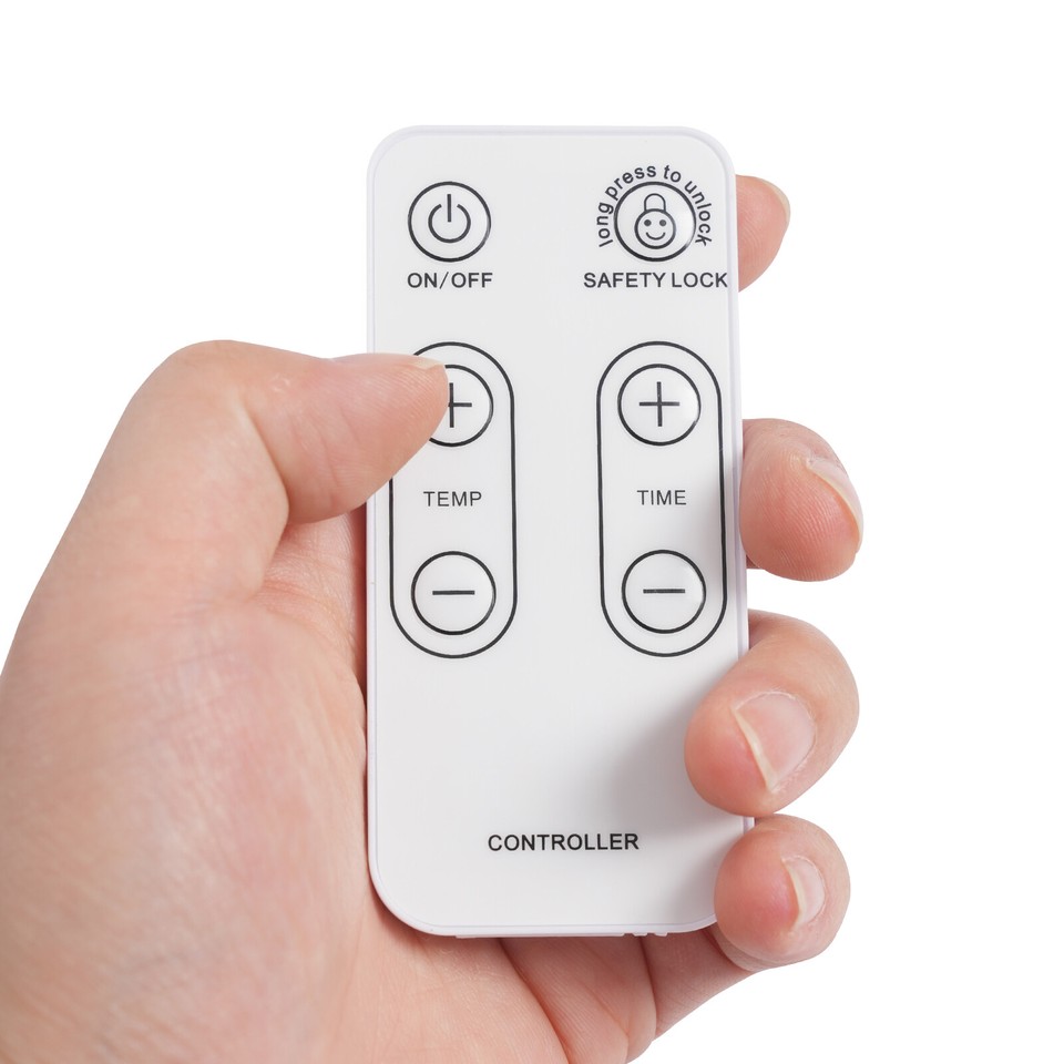 Heating Pad Back Rectangle Cramps Knee Pain Relief Heating Mat+ Remote ...