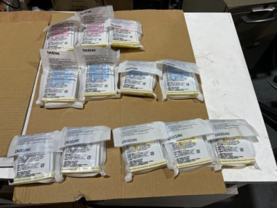 12PK Genuine Brother LC51 Black Color Ink to DCP-130C DCP-330C MFC-230C ...