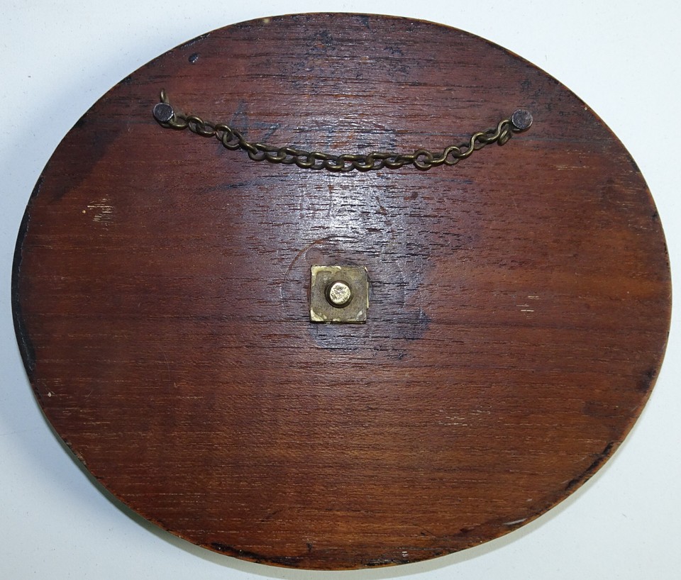 Early 20th C Engraved Brass Plate Trench Art HMS AZALEA Minesweeper ...