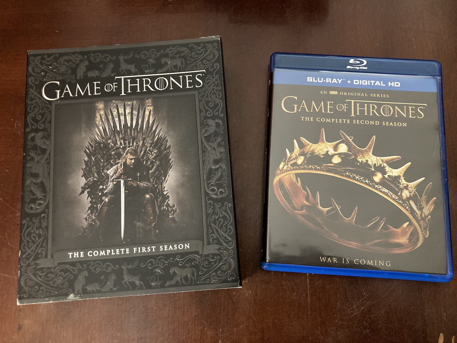 Game of Thrones Seasons 1 & 2 Blu-Ray Boxed Sets HBO | eBay