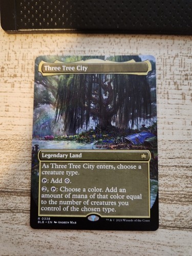 Three Tree City (338)- Borderless - Bloomburrow -MTG - NM | eBay