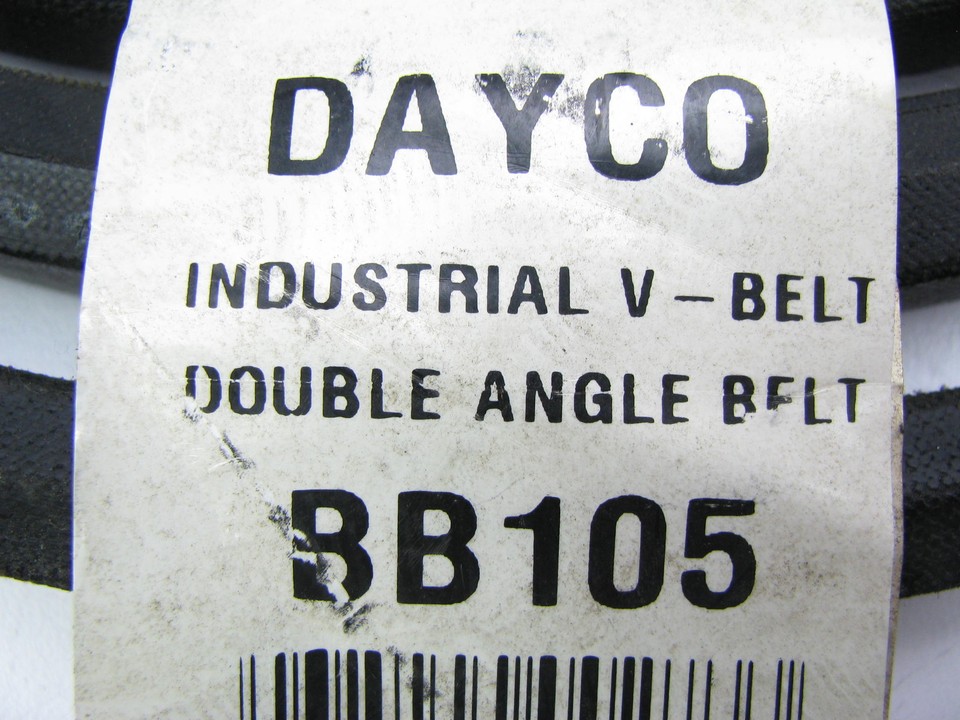 Dayco BB105 Double Angle Accessory Drive V-Belt - 0.66" X 109.20" | eBay