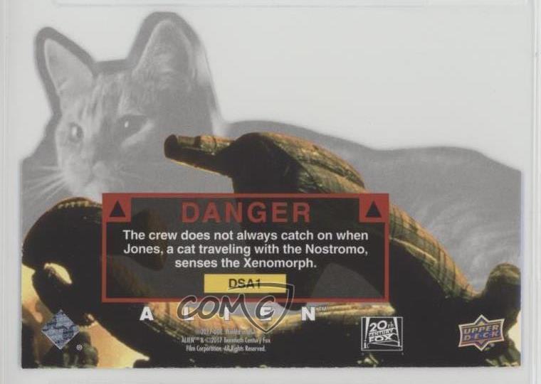 2017 Upper Deck Alien Movie Derelict Spaceship Achievements Jones #DSA1 ...