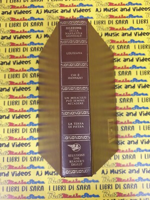 BOOK LIBRO Selezione reader's LOUISIANA Denunziere CHI E'HANNAH Gilman ...