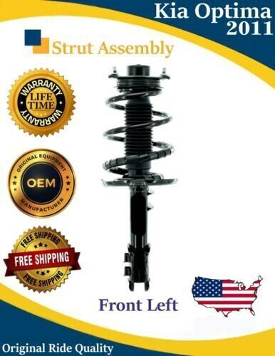 Premium OE Front Left Strut For 2011 Kia Optima 2.4L Hybrid Lifetime ...