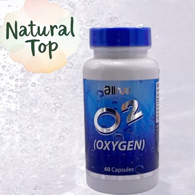 Oxygen O2 Promotes Stabilized Healthy Cell Energy 60 Capsules Calcium ...