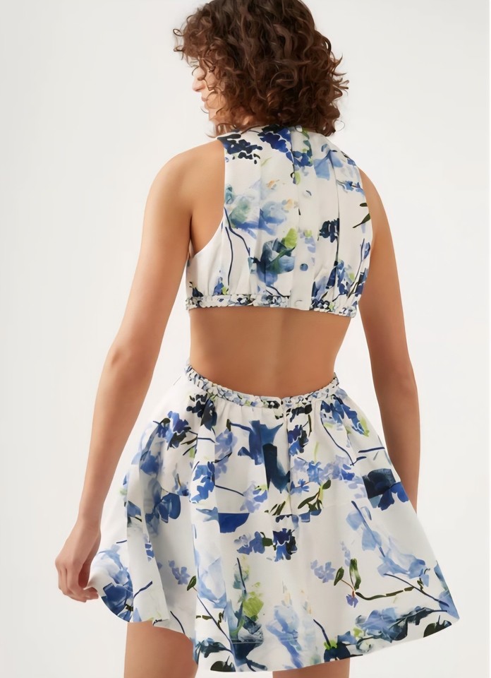 Aje. - Voyage Braided Cut Out Mini Dress - Size AU 8 | S | UK 8 | US 4 ...