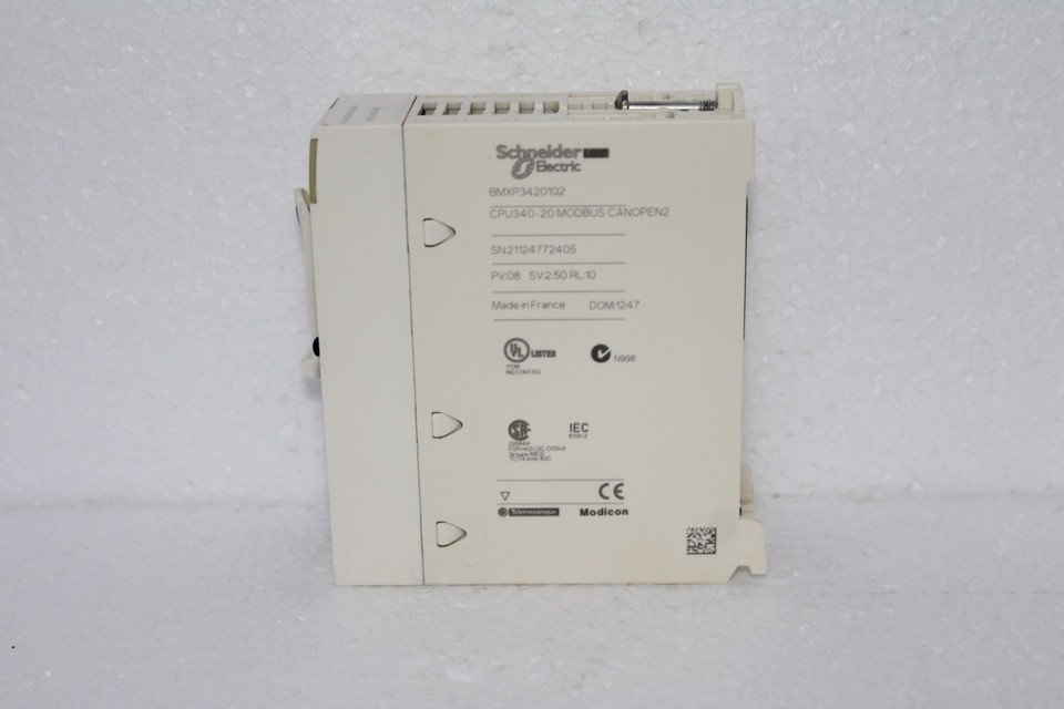 Schneider BMXP3420102 Processor Module, Modicon M340 Automation ...