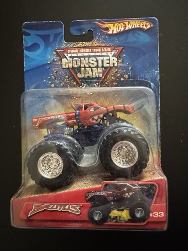 BRUTUS Dog NEW Monster Jam Hot Wheels RARE Truck Show Collectible Toy ...