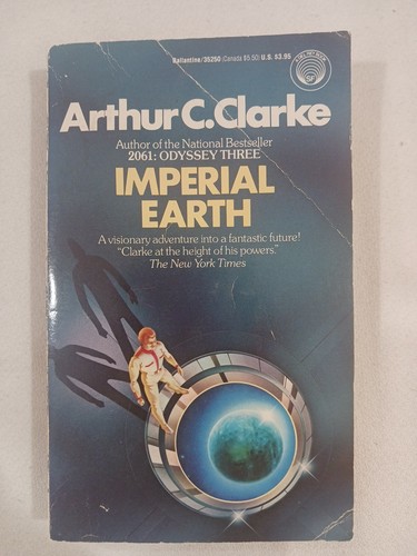 Arthur C Clarke Book Lot Vintage Science Fiction Paperbacks Rama ...