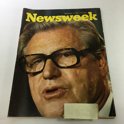 Newsweek Magazine: September 2 1974 - Nelson Rockefeller on Cover | eBay