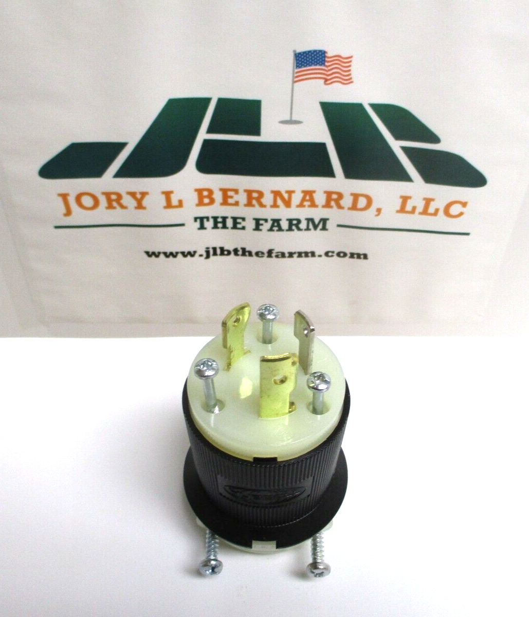 HUBBELL , HBL-2611 , TWIST LOCK MALE PLUG , LOT OF 2 , SURPLUS | eBay