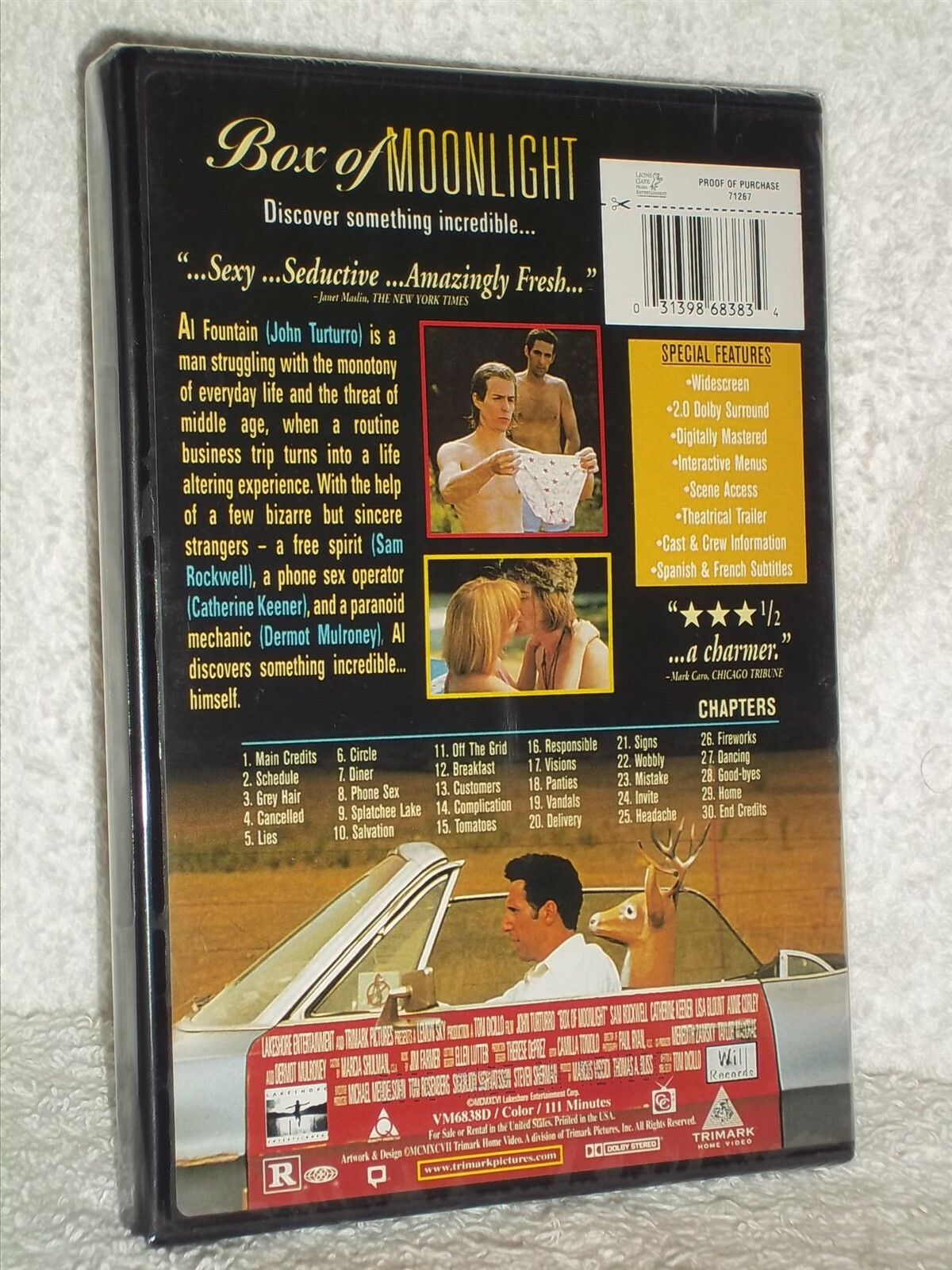 Buy Box of Moonlight (DVD, 1998) online | eBay